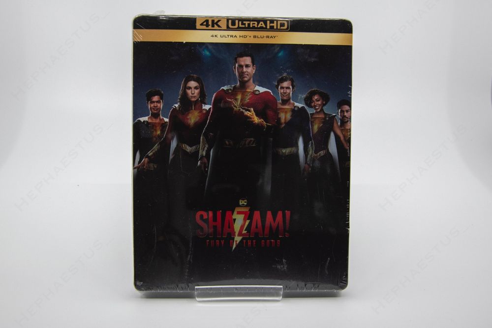 Shazam! 2: Fury of the Gods Blu-ray UHD Steelbook NEU&OVP (Neu und originalverpackt) in ...