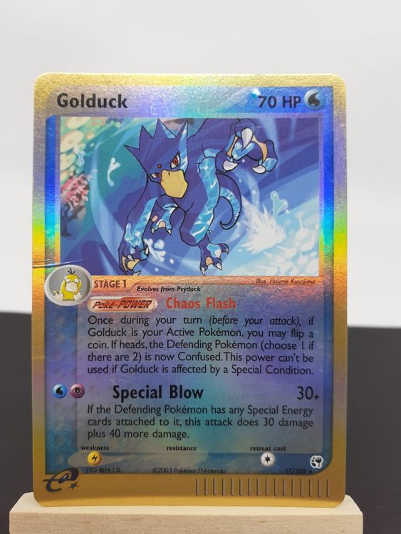Golduck Reverse Holo 17/100 EX Sandstorm | Kaufen auf Ricardo