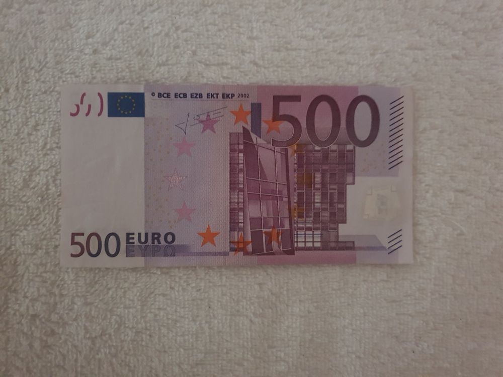 500 euro Banknote | Kaufen auf Ricardo