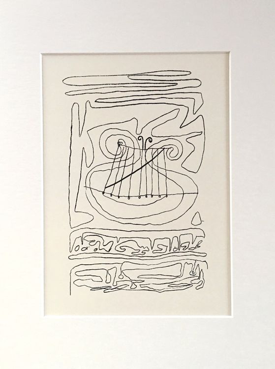 Paul Klee "Ausdrucks-Leier" DRUCKGRAPHIK (Gebraucht) in Nennigkofen für ...