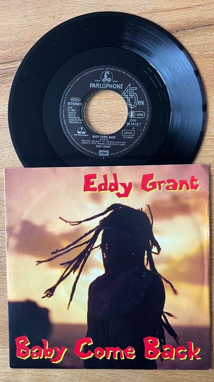 Eddy Grant - Baby Come Back / EU-Press. 1989 - TOP (Gebraucht) in Gais ...