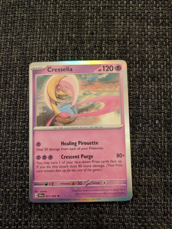 CRESSELIA, SHROUDED FABLE, SFA21, RARE, 2024, ENG, NM (Gebraucht) in ...