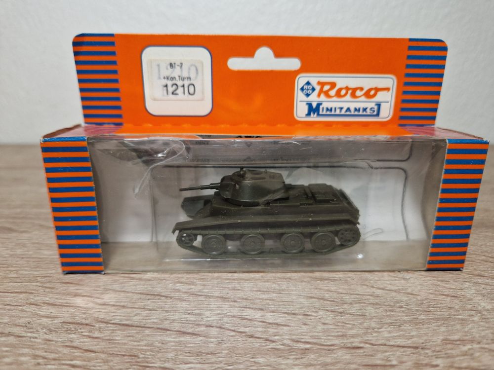 Roco Minitanks 1210 BT-7 H0 OVP NEU (Neuf avec emballage d'origine) à ...
