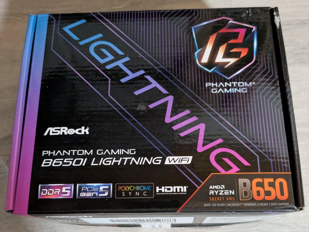 B650 i - Phantom Gaming Lightning Wifi (D'occasion) à Saillon pour CHF ...