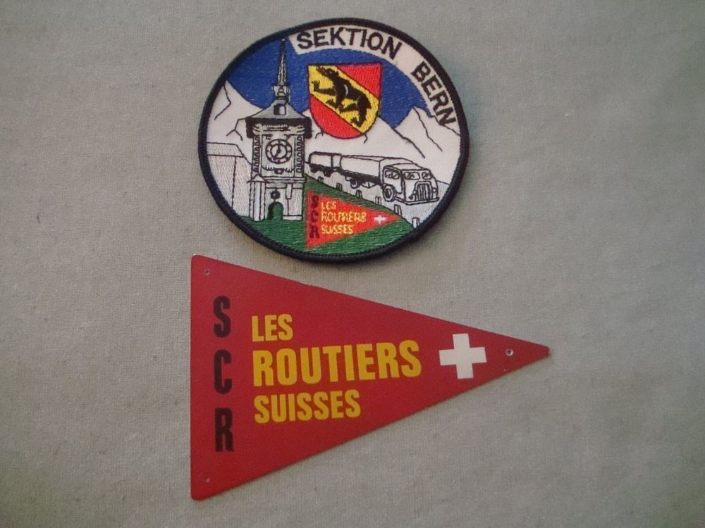 Badge - Aufnäher Les Routiers Suisse Sektion Bern / Schild (Neu (gemäss ...