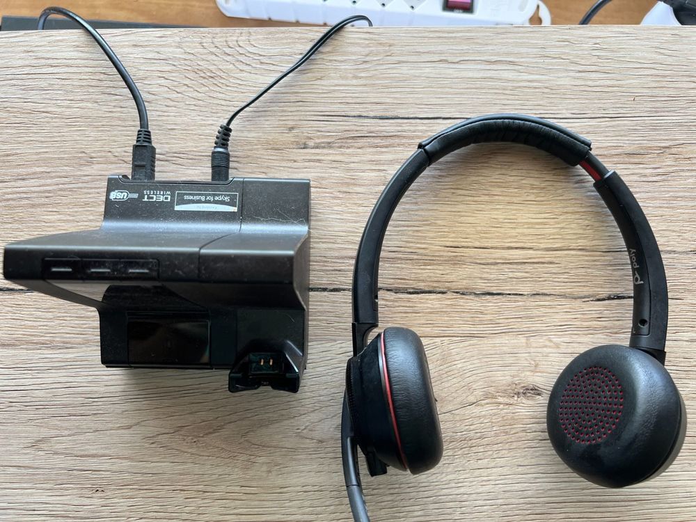 Plantronics Poly Savi W8220/A kabellos Headset top Qualität (Gebraucht ...