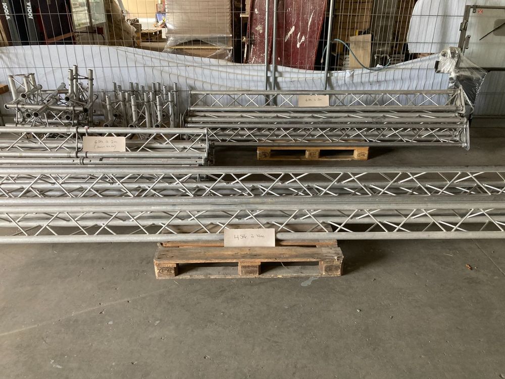 Litestructures Messestand mit div. 3 Punkt Traversen (Gebraucht) in ...