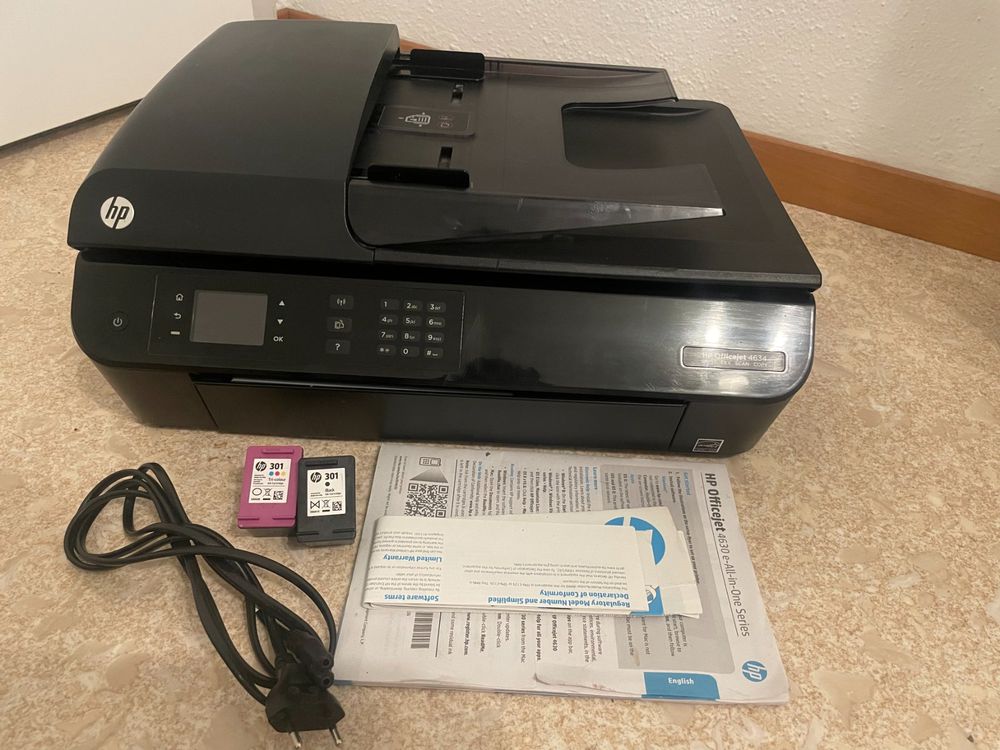 HP Officejet 4634 Drucker / Scanner / Kopierer / Fax (Gebraucht) in Escholzmatt für CHF 35 – mit ...