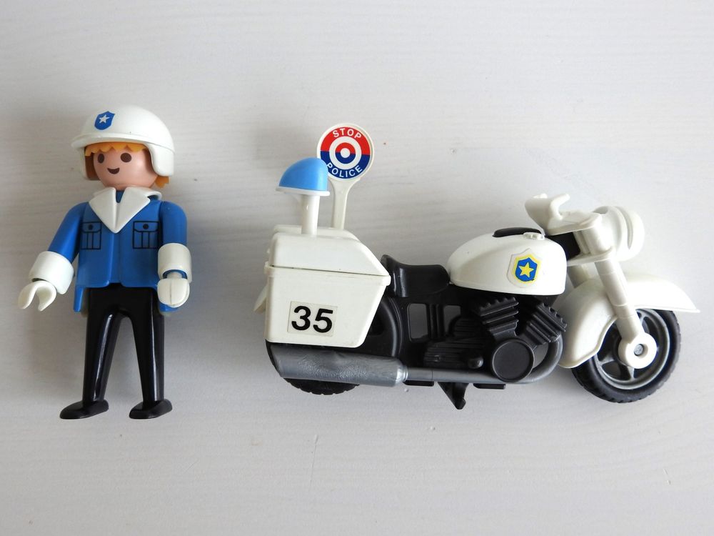 Playmobil 3564 Policeman on Motorcycle, 2000 | Kaufen auf Ricardo
