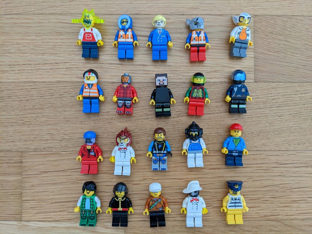 Lego 40 Figuren Mix 16 | Kaufen auf Ricardo