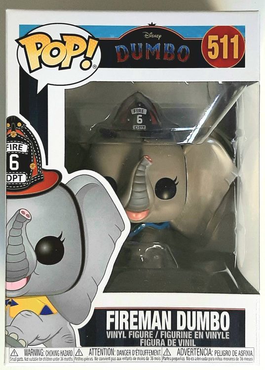 Funko Pop Disney Fireman Dumbo | Kaufen auf Ricardo