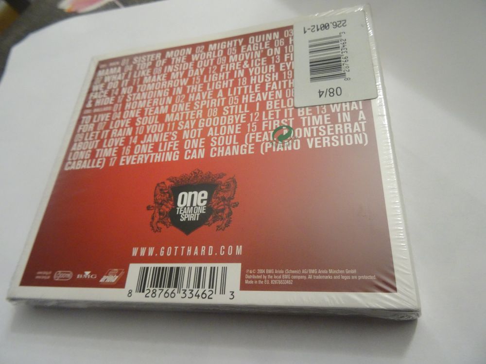 Gotthard - One Team One Spirit CD NEUWARE | Kaufen auf Ricardo