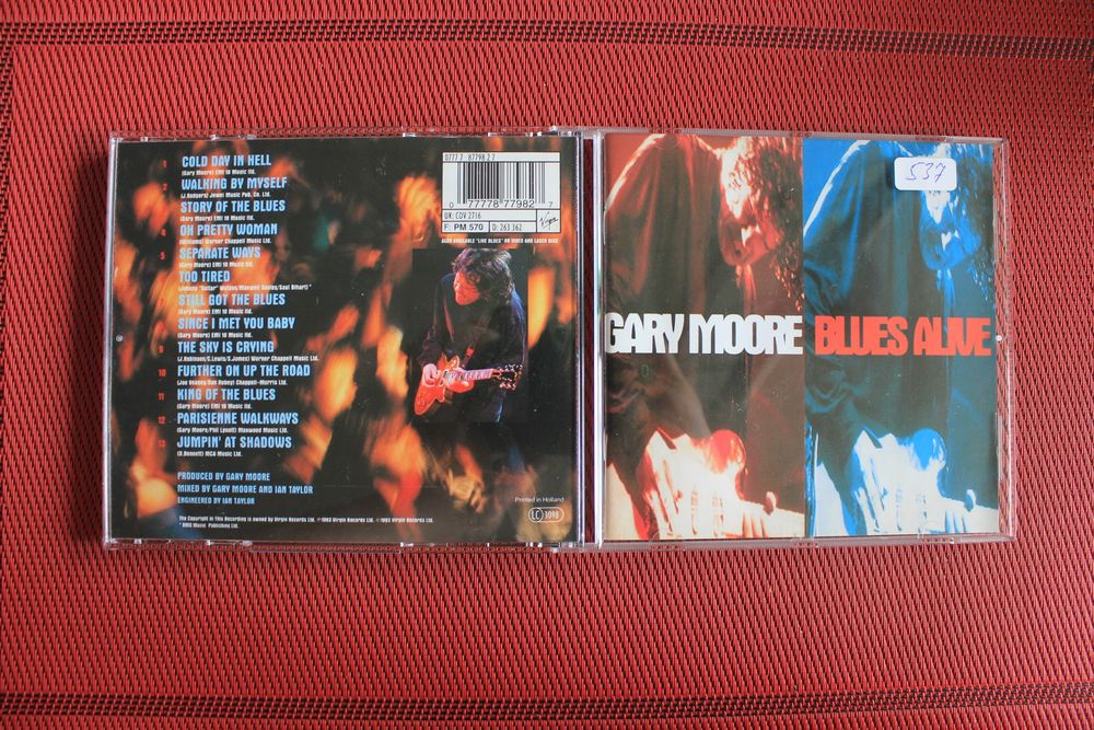 Blues Alive von Moore,Gary | CD | (537) (Gebraucht) in Geroldswil für ...