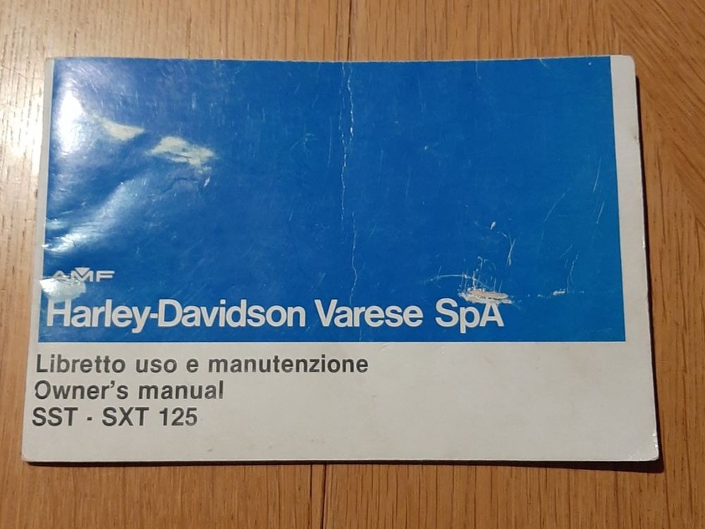 Harley Davidson AMF Bedienungsanleitung | Kaufen auf Ricardo