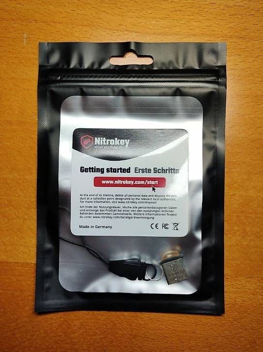 Nitrokey 3A Mini 2FA FIDO U2F, FIDO2, Passkey, TOTP, HOTP (Neu und ...