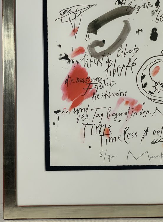 Walter Rudolf Mumprecht(1918-2019)Lithographie Handsigniert (Gebraucht) in Root für CHF 310 ...