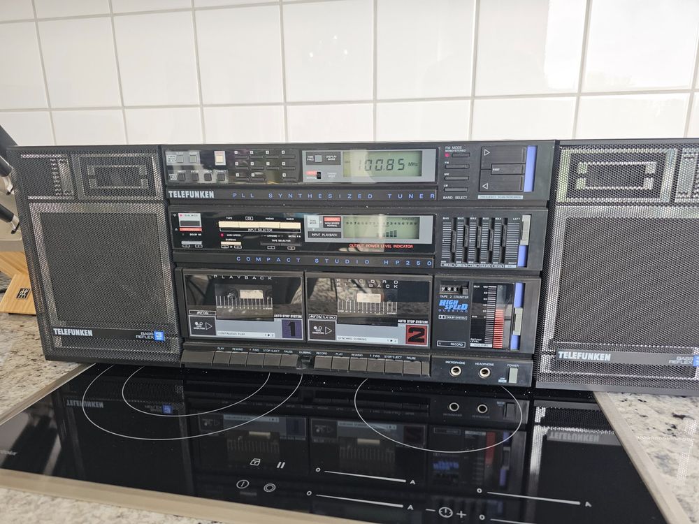 Telefunken HP 250 Ghettoblaster - Vintage Rarität! (Gebraucht) in ...
