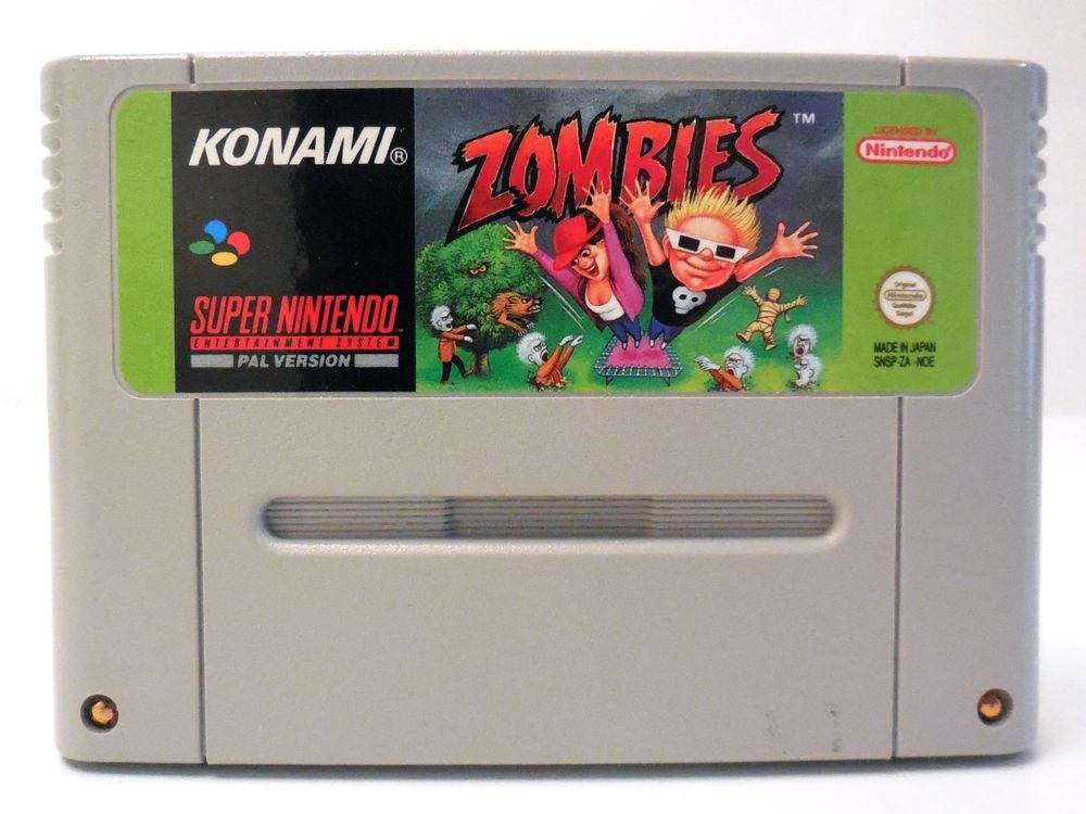 Zombies Nintendo Snes Game + Manual (Gebraucht) in Wetzikon ZH für CHF ...