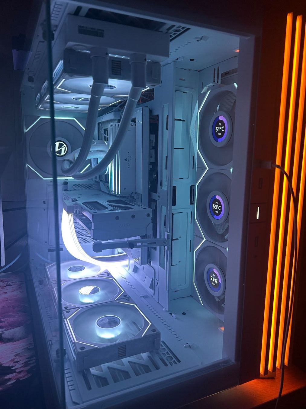 Weisser Gaming PC mit 5080 und Ryzen 7 9800X3D (Gebraucht) in Bülach ...