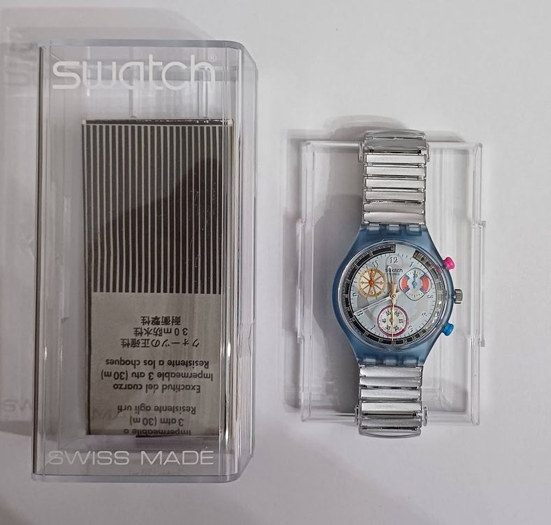 SWATCH CHRONO 94 (Neu und originalverpackt) in VISP für CHF 40 – mit ...