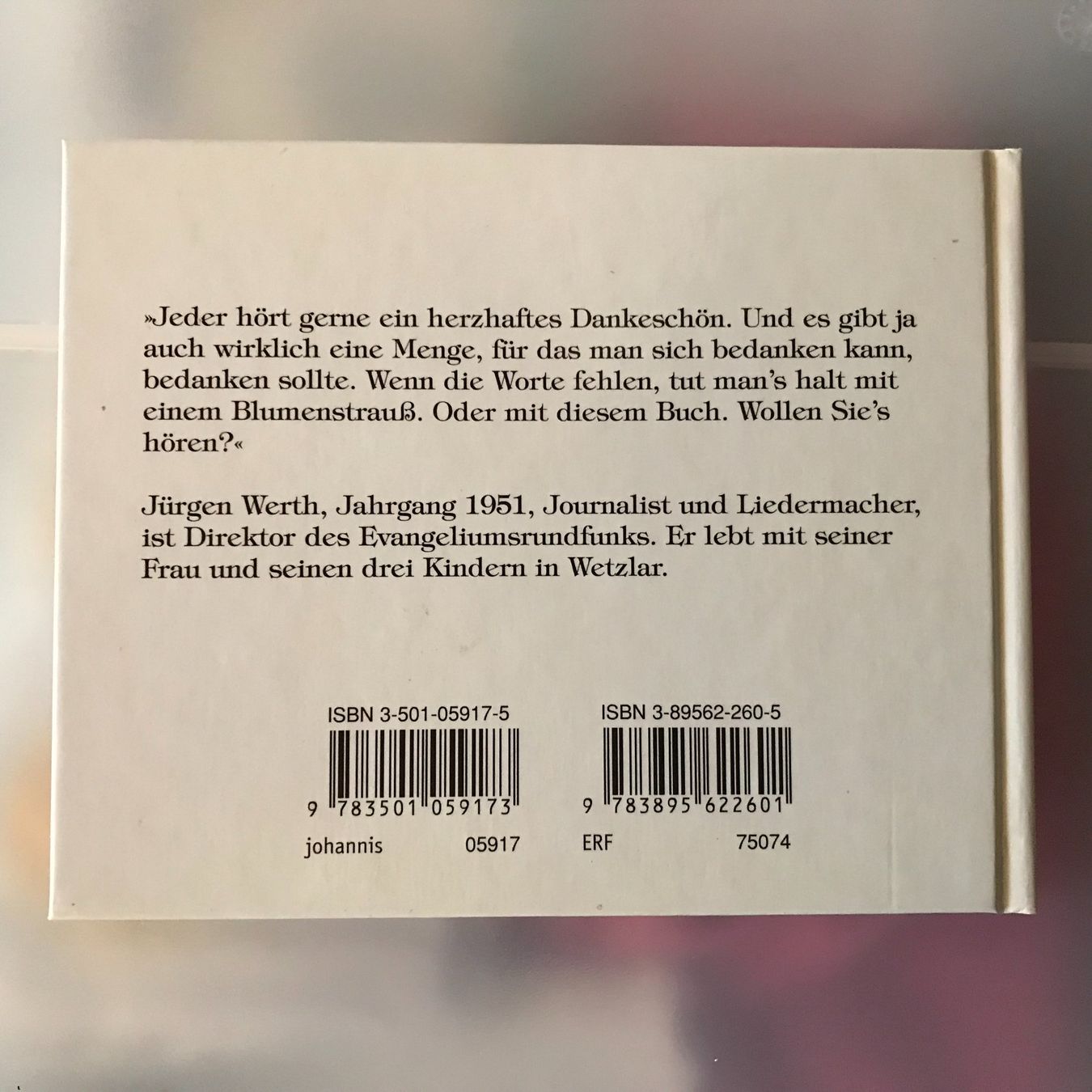 Buch "Mensch, danke!" von Jürgen Werth - Top Zustand! (Neu (gemäss ...