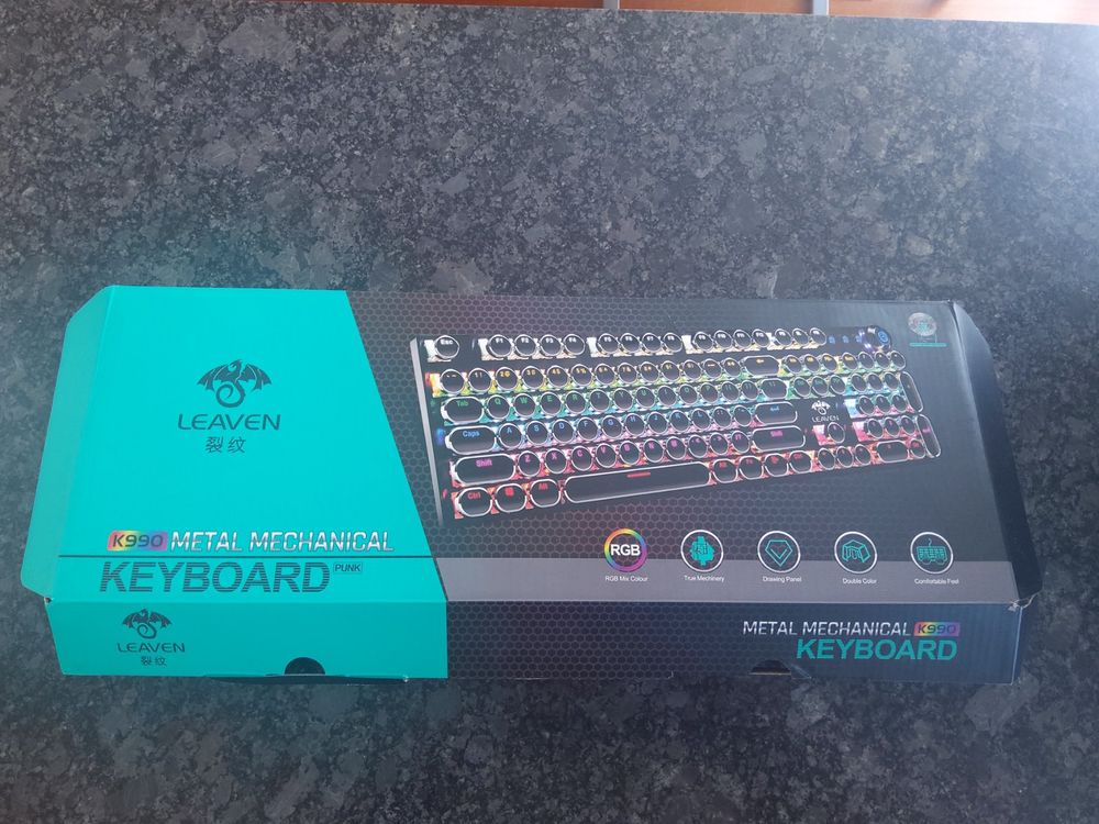 Leaven K990 Mechanical RGB Gaming Keyboard (Neu (gemäss Beschreibung)) in Allschwil für CHF 25 ...