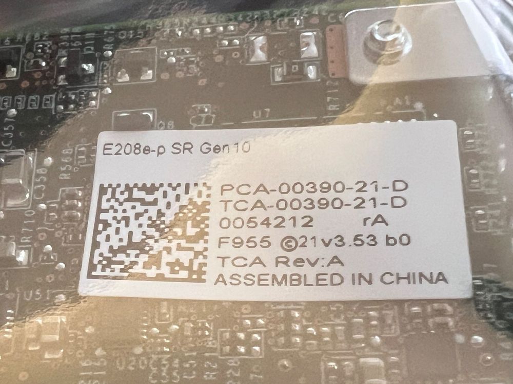 HPE Smart Array E208e-p SR Gen10 Controller (Neu und originalverpackt ...