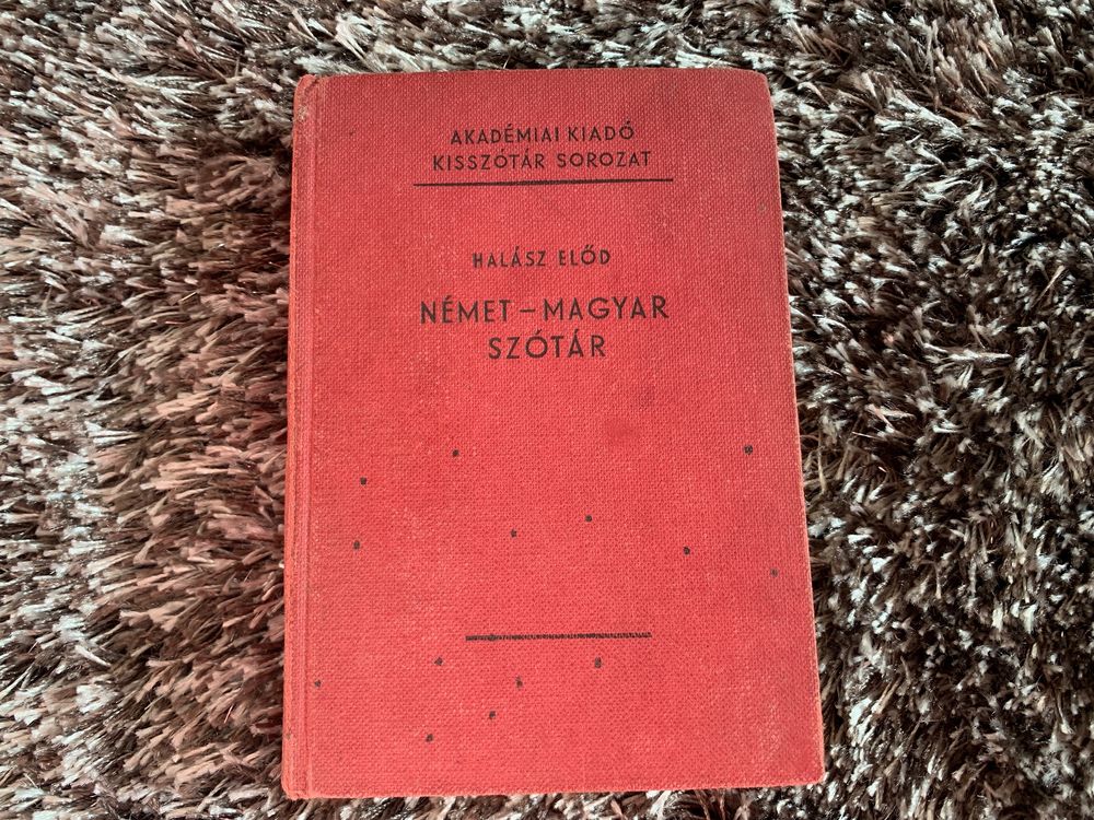 Német - Magyar Szótár Deutsch-Ungarisches Wörterbuch | Kaufen auf Ricardo