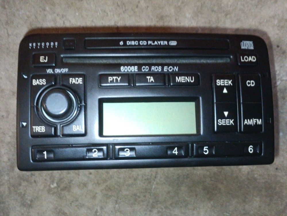 Autoradio Radio Ford 6006e cd R-D-S E O N | Kaufen auf Ricardo