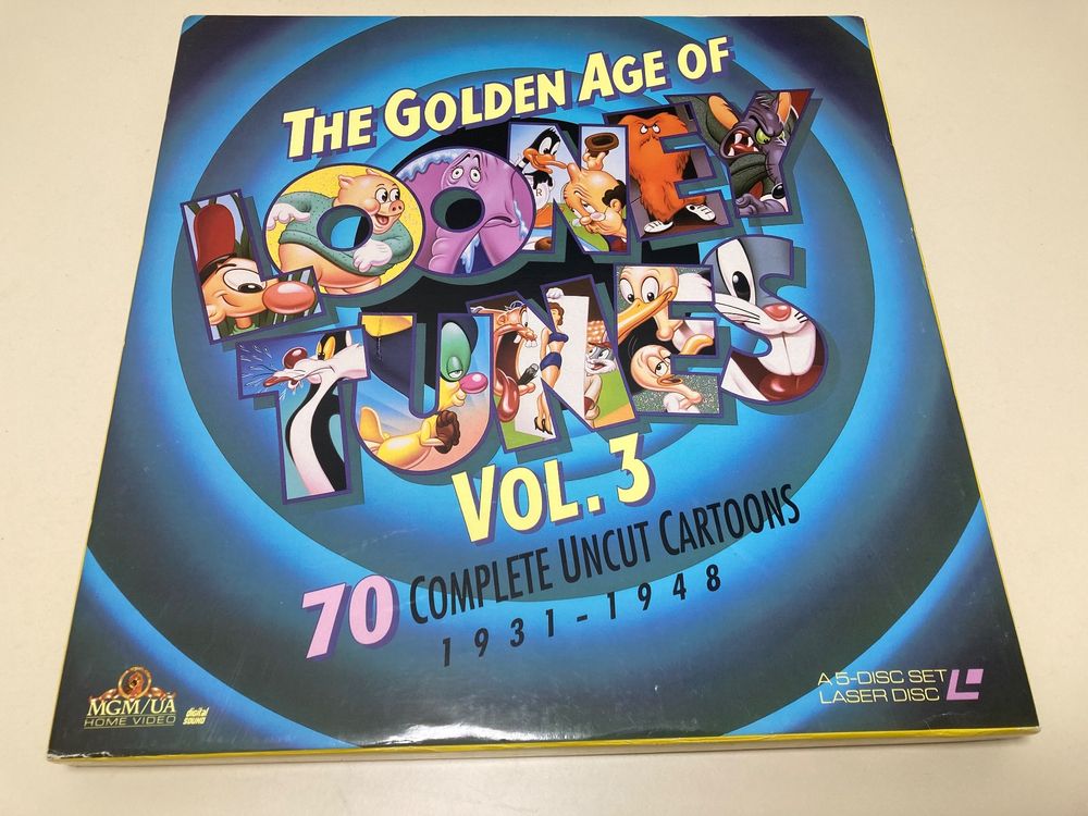 LASER DISCS THE GOLDEN AHE OF LOONEY TUNES (Gebraucht) in Martigny für ...