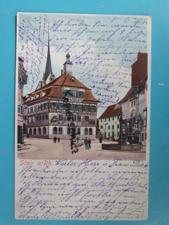 Stein a Rhein AK Cartolina Carte Postale Postcard Postkarte (Gebraucht ...