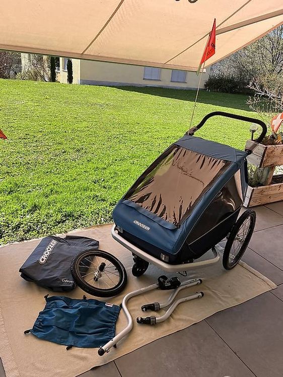 Croozer Kid Plus for 2 - Veloanhänger | Kaufen auf Ricardo