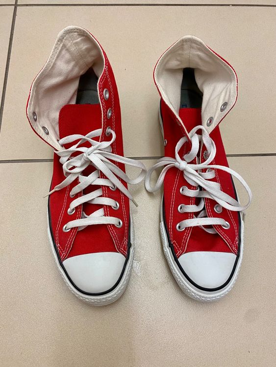 Convers All Star High Top 44 in red (Gebraucht) in Zürich für CHF 35 ...