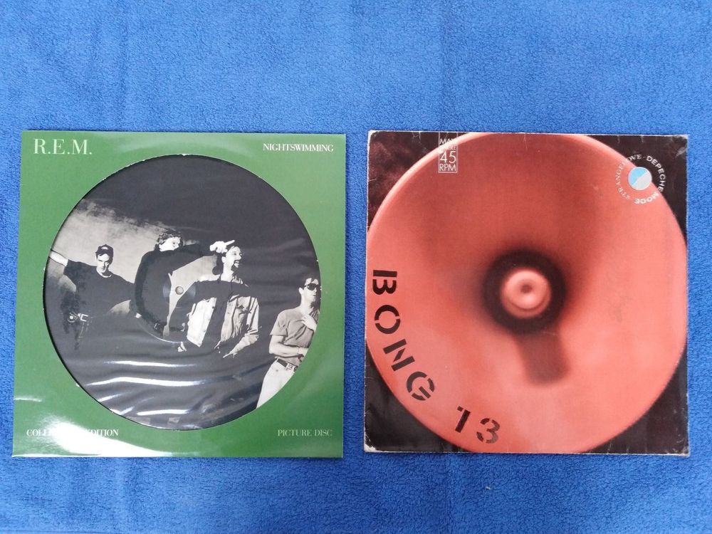 DEPECHE MODE + R.E.M. picture disc MINT | Kaufen auf Ricardo