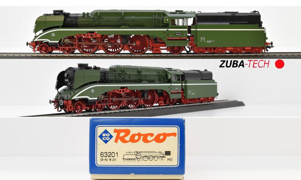 Roco 63201 Dampflok BR 18 DR H0 GS Analog mit OVP (Gebraucht) in St. Gallen für CHF 200 – mit ...