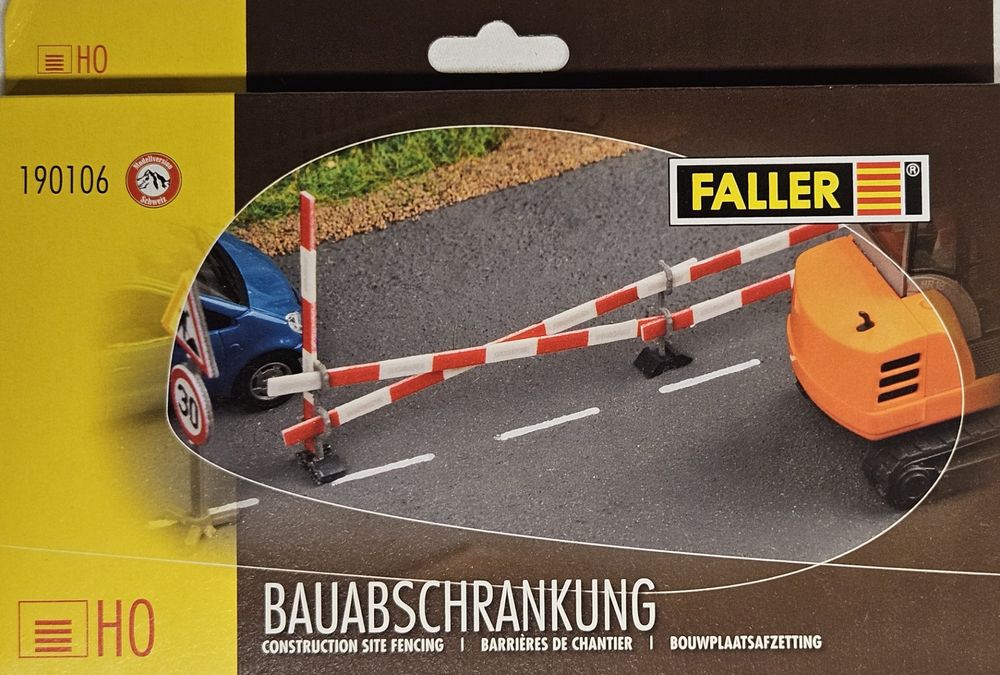 Faller 190106: Die Bauabschrankung sichert Strassbaustellen (Neu und ...