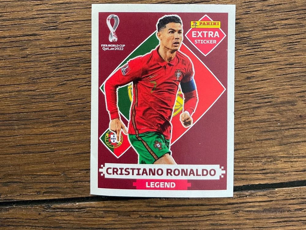 Panini Extra Sticker WM 2022 Cristiano Ronaldo (Neuf (Voir description)) à Steinen pour CHF 25 ...