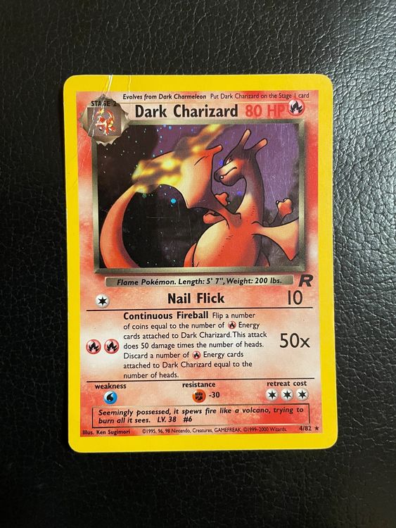 Team Rocket Charizard holo 4/82 Ab 1 (Gebraucht) in Paradiso für CHF 45 ...