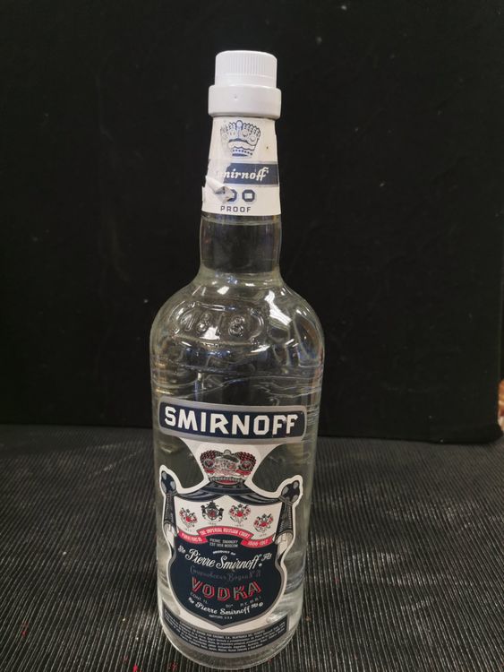 1.Litre ANCIENNE BOUTEILLE VODKA SMIRNOFF RUSSIAN IMPERIAL (Neu (gemäss ...