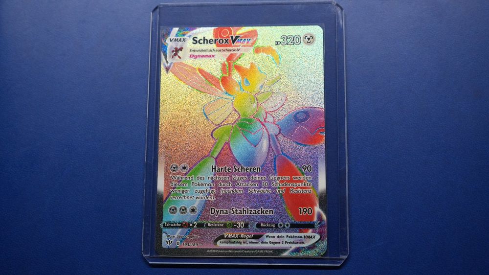 Scherox-VMAX Secret Rare Flammende Finsternis 193/189 | Kaufen auf Ricardo