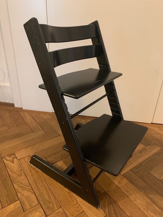 Wunderschne Stokke Tripp Trapp Schwarz Fotos