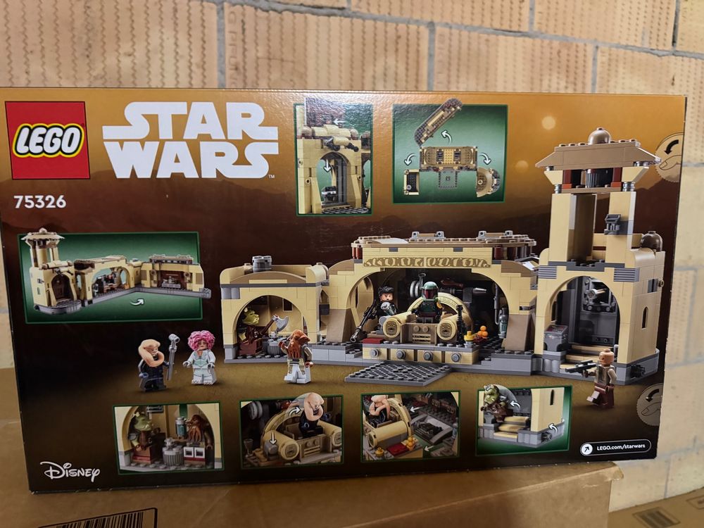 LEGO Star Wars 75326 Boba Fett's Throne Room OVP NEU | Kaufen auf Ricardo
