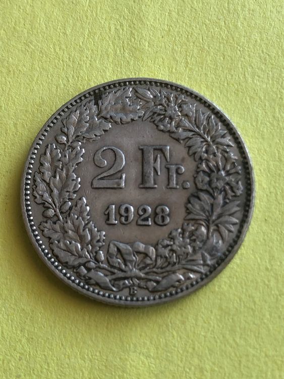 2 Fr. 1928 (Gebraucht) in Schötz für CHF 10 – mit Lieferung auf Ricardo kaufen