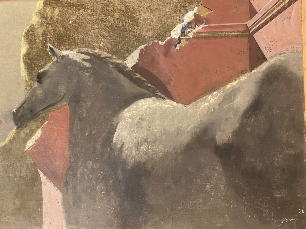 GEMÄLDE HANS ERNI CH DAS PFERD (Gebraucht) in St. Gallen für CHF 980 – mit Lieferung auf Ricardo ...