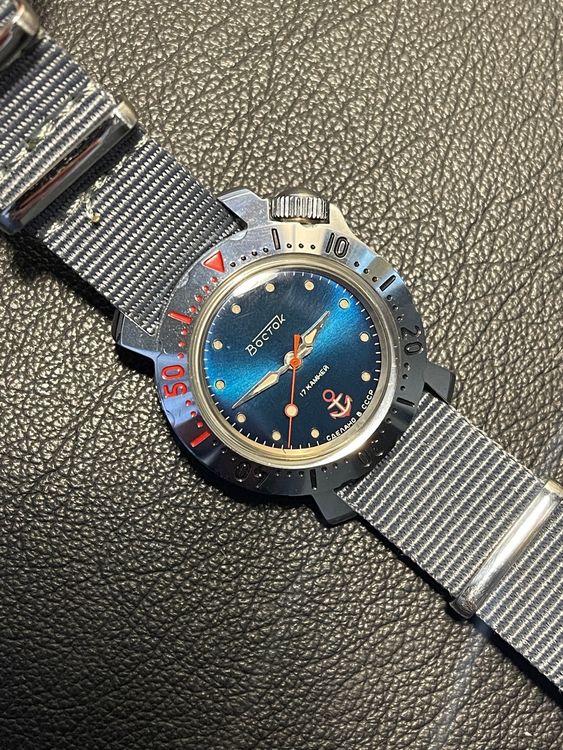 1990 Boctok Diver steel vintage watch uhr montre wie neu | Acheter sur ...