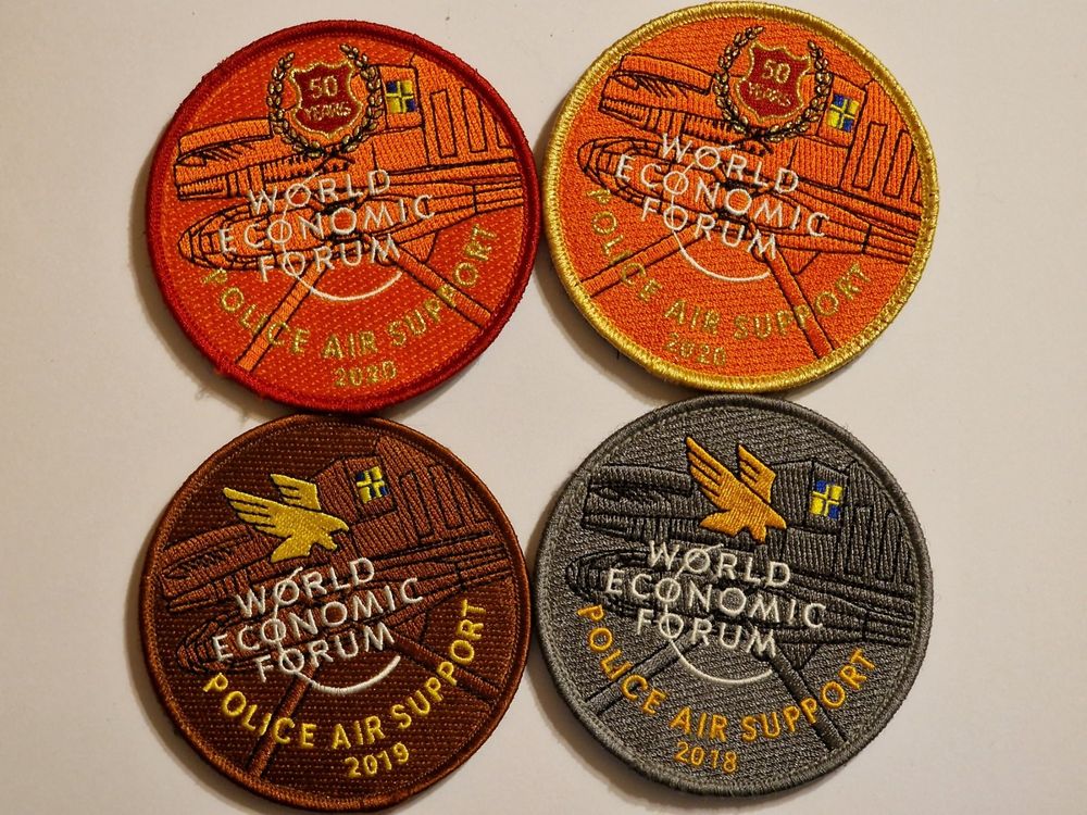Luftwaffe Abzeichen 4 Badges WEF Police air support Klett Or | Kaufen ...