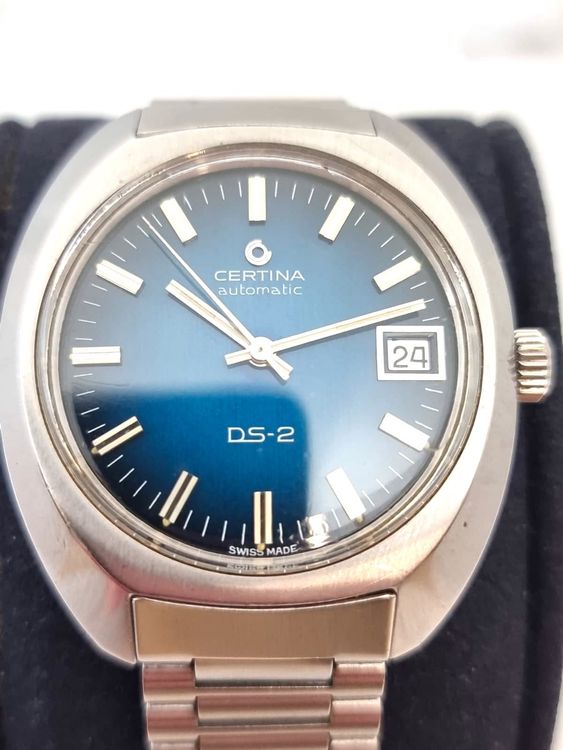 CERTINA DS-2 AUTOMATIC VINTAGE BLUE DIAL (Gebraucht) in St. Gallen für CHF 236 – mit Lieferung ...