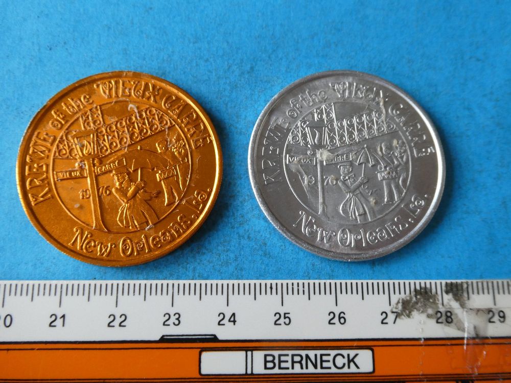 New Orleans 1976, Set 2 Medaillen/Token 30 mm | Kaufen auf Ricardo