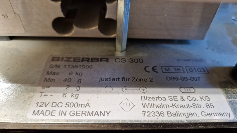 Bizerba CS 300 Waage (Gebraucht) in für CHF 109 – mit Lieferung auf ...