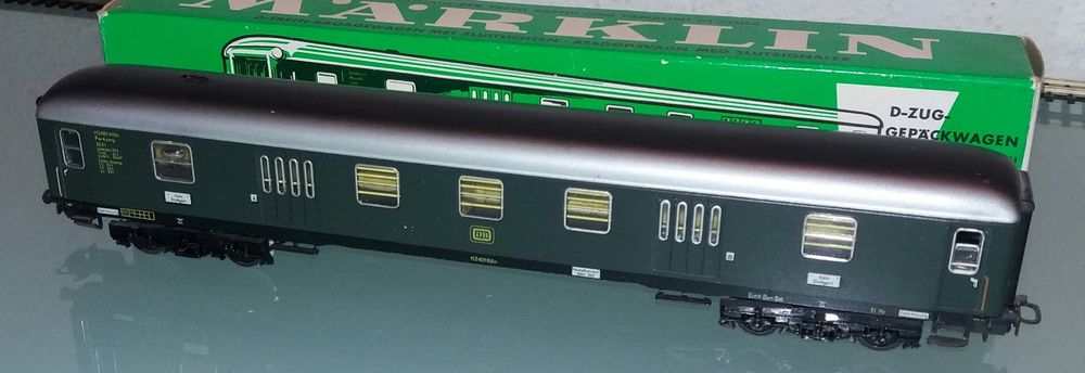 Märklin 4044 HO - - DB Gepäckwagen Schlusslicht (Gebraucht) in ...